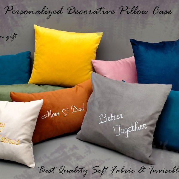 Text Pillow - Etsy
