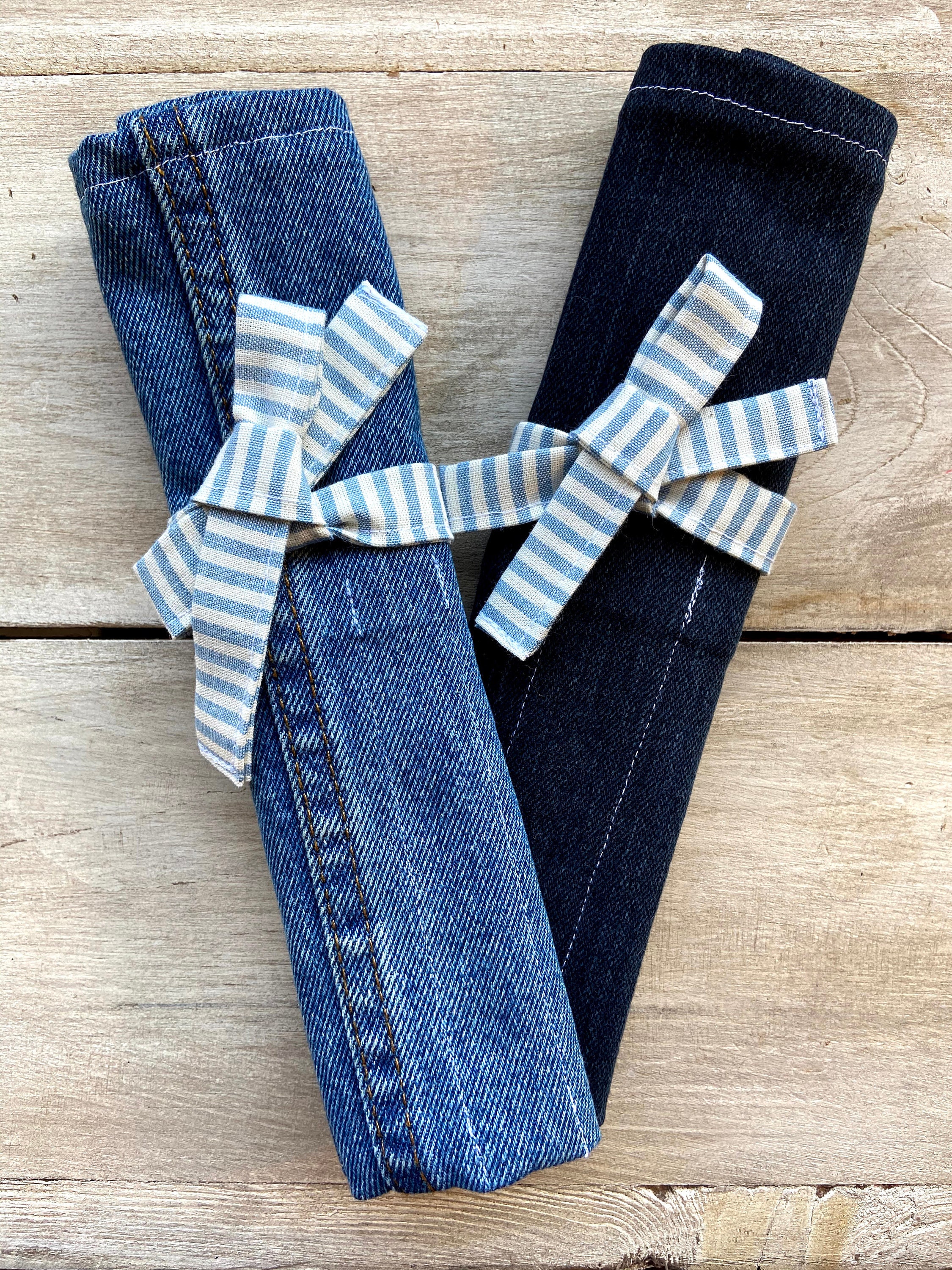 Upcycled Travel Cutlery Wrap - Etsy