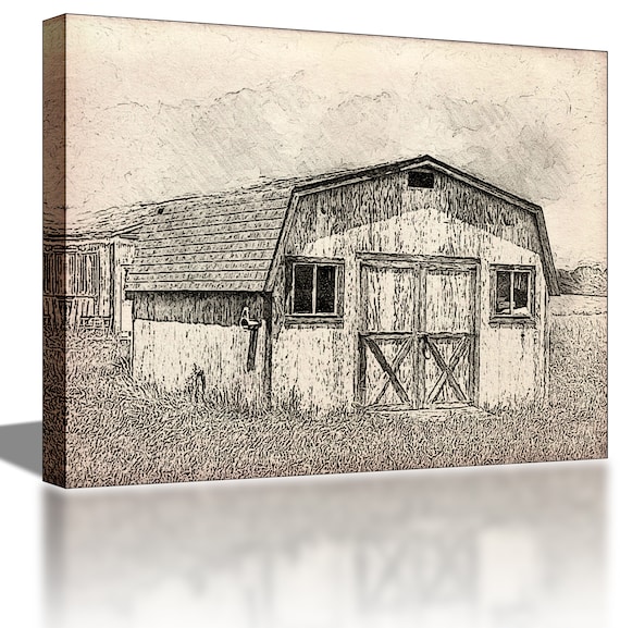 Rustic Farmhouse Sketches