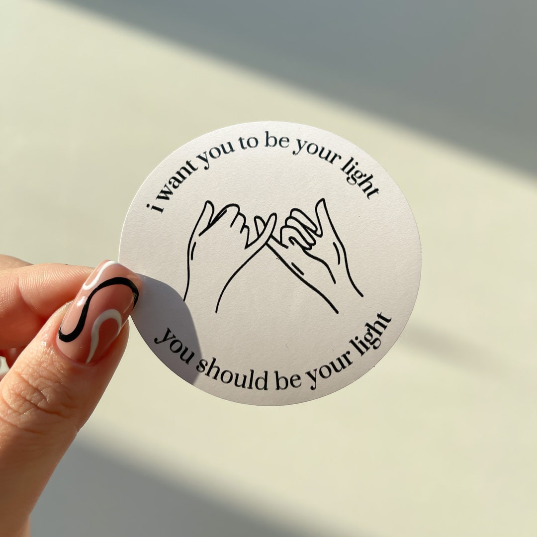 Jimin Promise Waterproof Sticker - Etsy