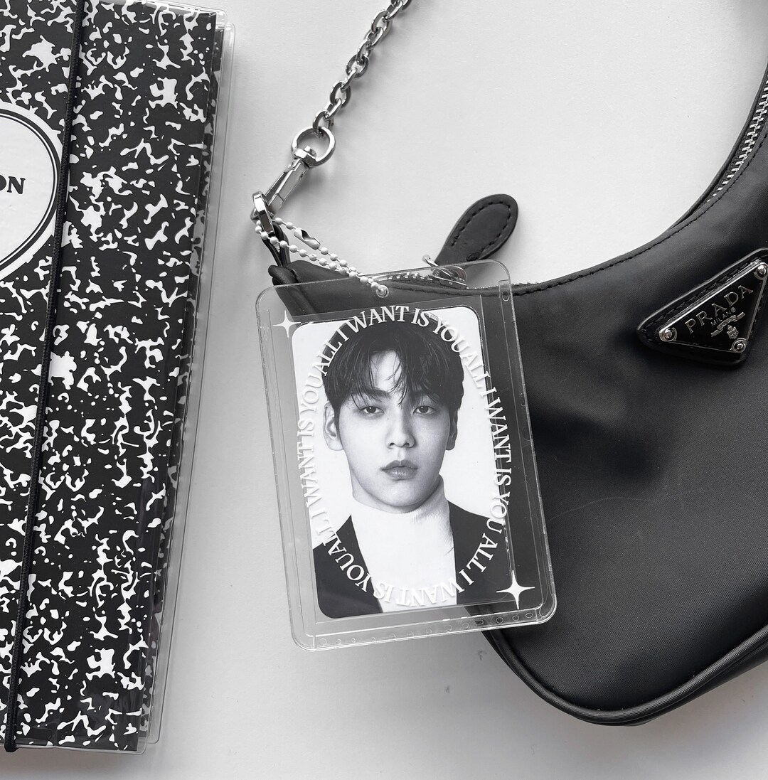 All I Want is You! - Double-sided Kpop Photocard Holder Keychain | Kpop ...