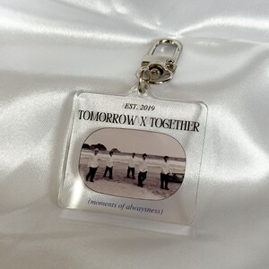 Txt MOA Kpop Keychain Moments of Alwaysness Kpop Accessories Kpop ...