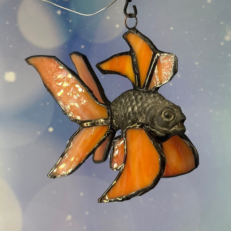 Stained Glass Angler Fish - Etsy