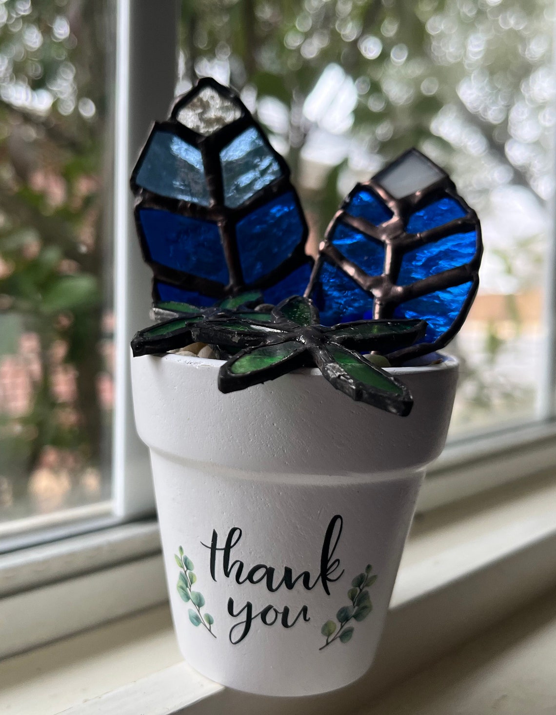 Stained Glass Bluebonnet Plant - Etsy
