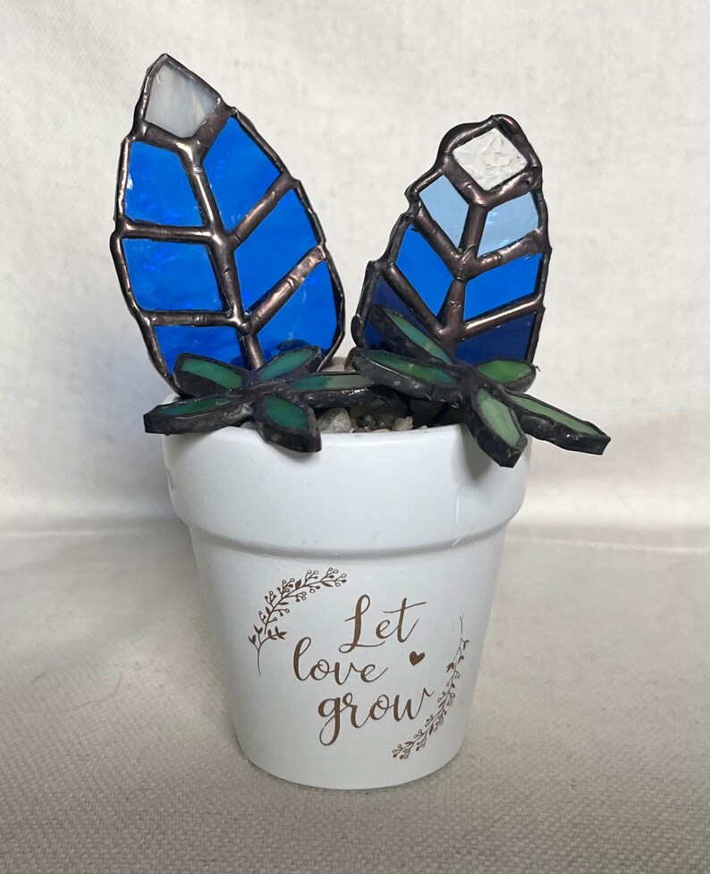 Stained Glass Bluebonnet Plant - Etsy