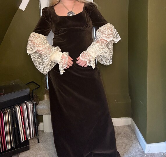 1960s Quad Maxi Dress - Gem
