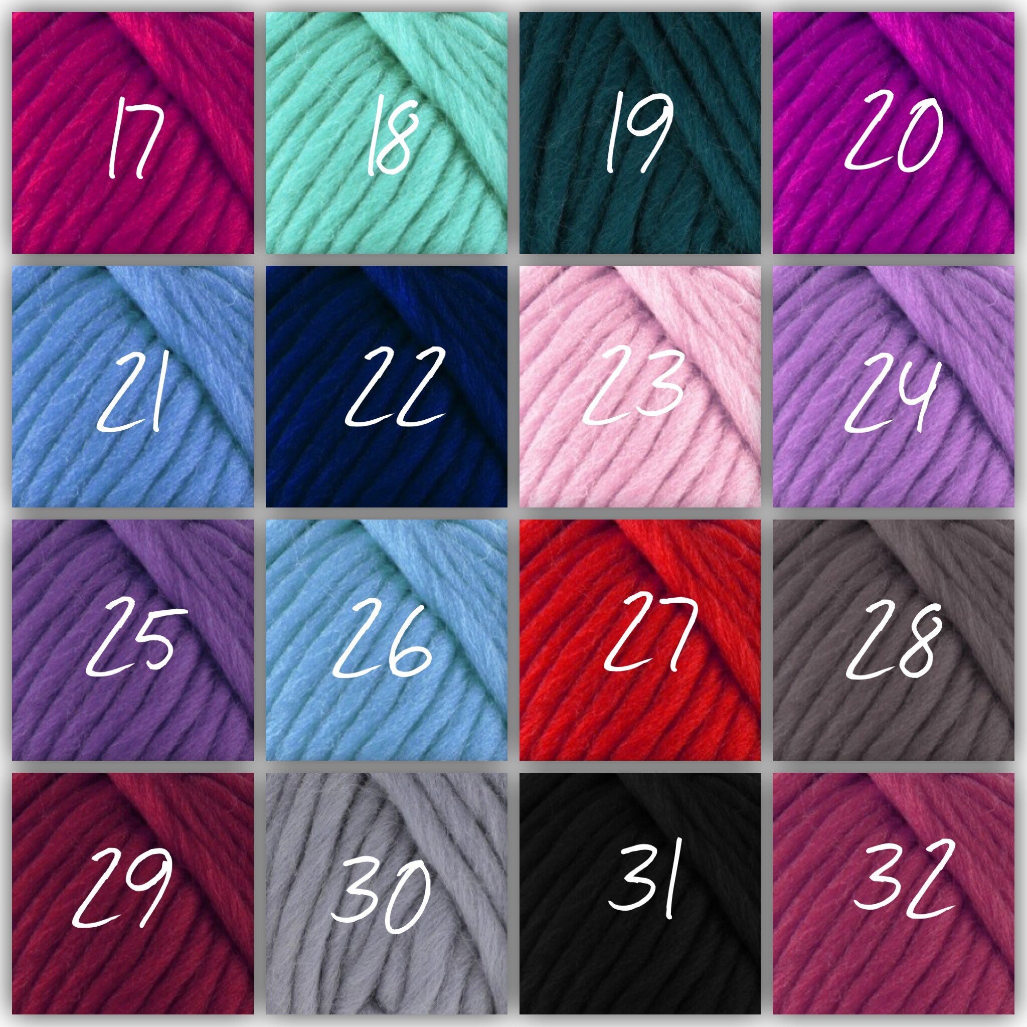 Handmade Chunky Knit 100% Merino Wool Oversized Big Cropped - Etsy