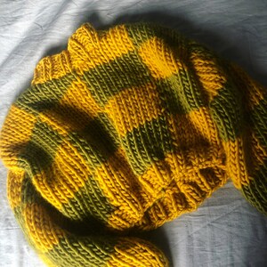 Klaudia Checkered Jumper Pattern as Worn by Billie Piper and Featured ...