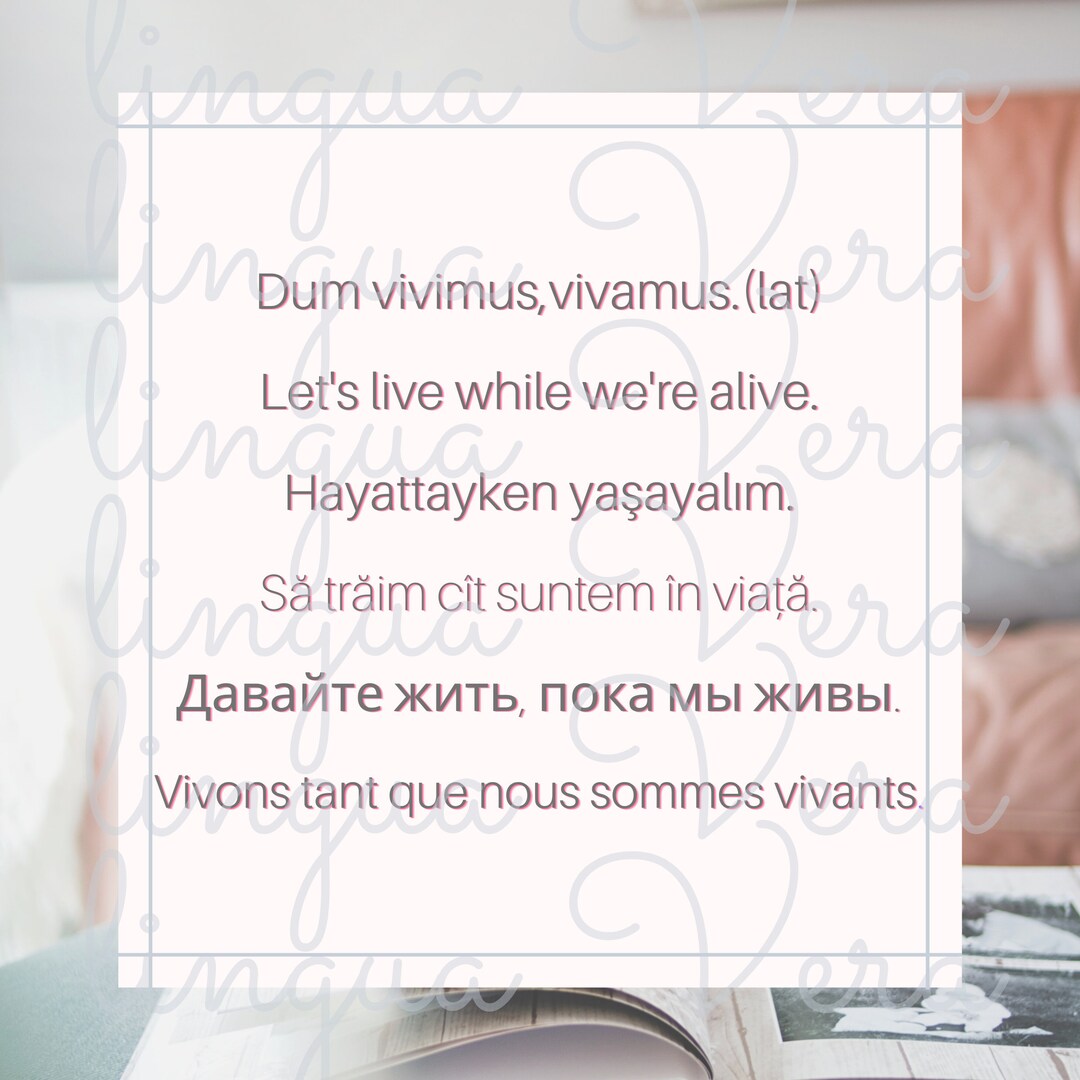 Digital Print in Different Languages Polyglot Quotes - Etsy