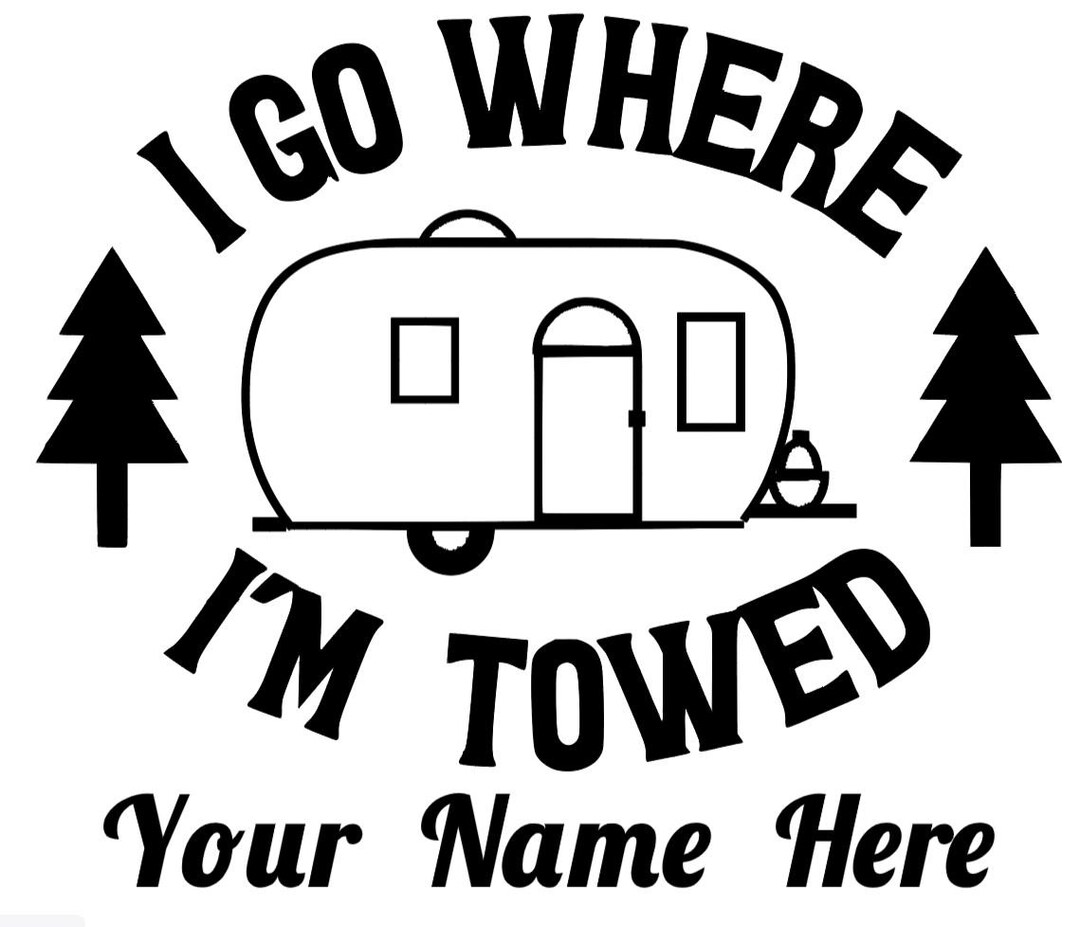 Camping Decal for Indoor/outdoor Use. Great for DIY Bucket Lights ...