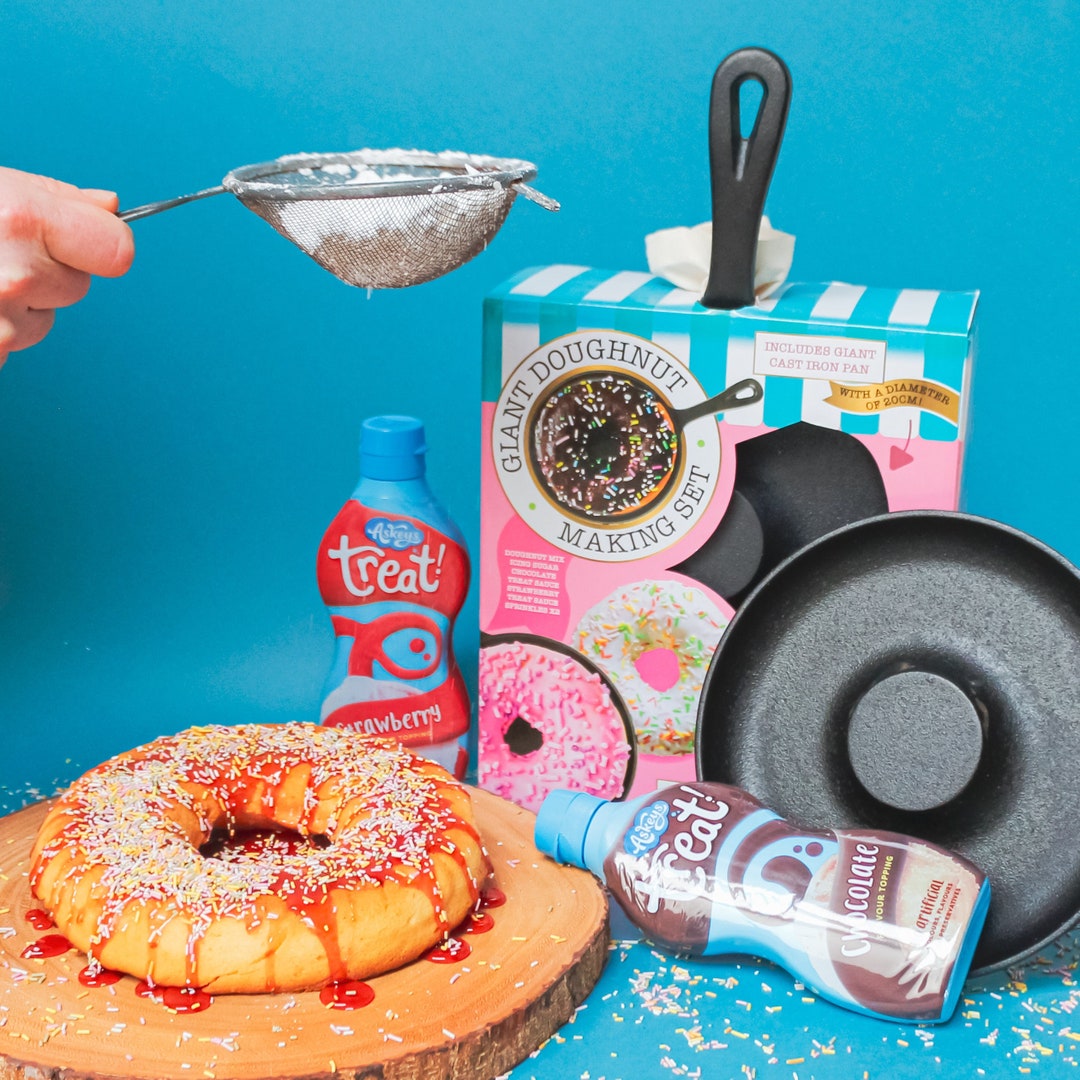 Giant Doughnut Cake Making Kit BBE MAY 2024 - Etsy UK