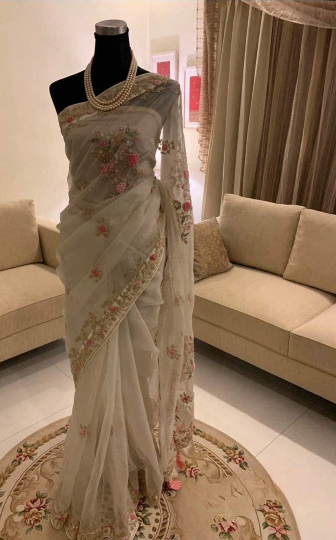 Muslin Saree Sophura Silk Muslin Original Muslin Saree - Etsy