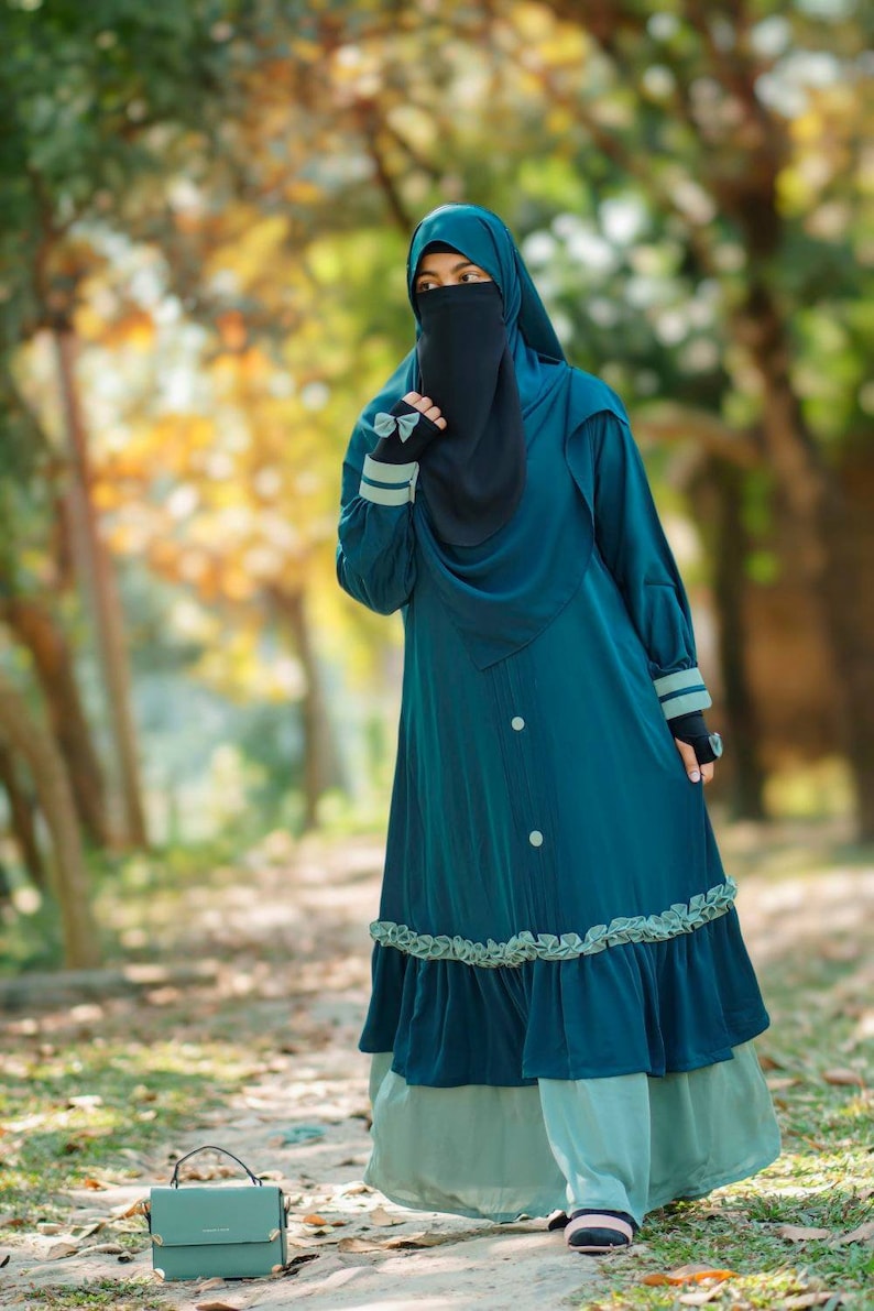 Abaya, Borka, Gown, Muslim Attire, Muslim Women Dress Islamic Abaya ...