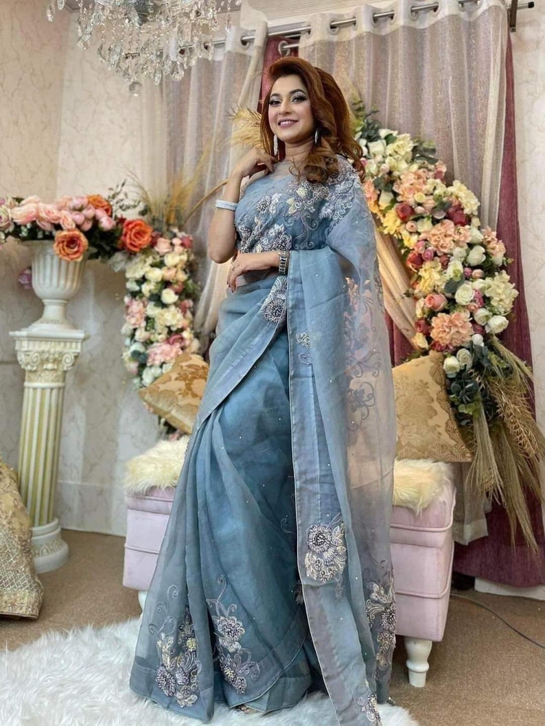 Muslin Saree Sophura Silk Muslin Original Muslin Saree - Etsy