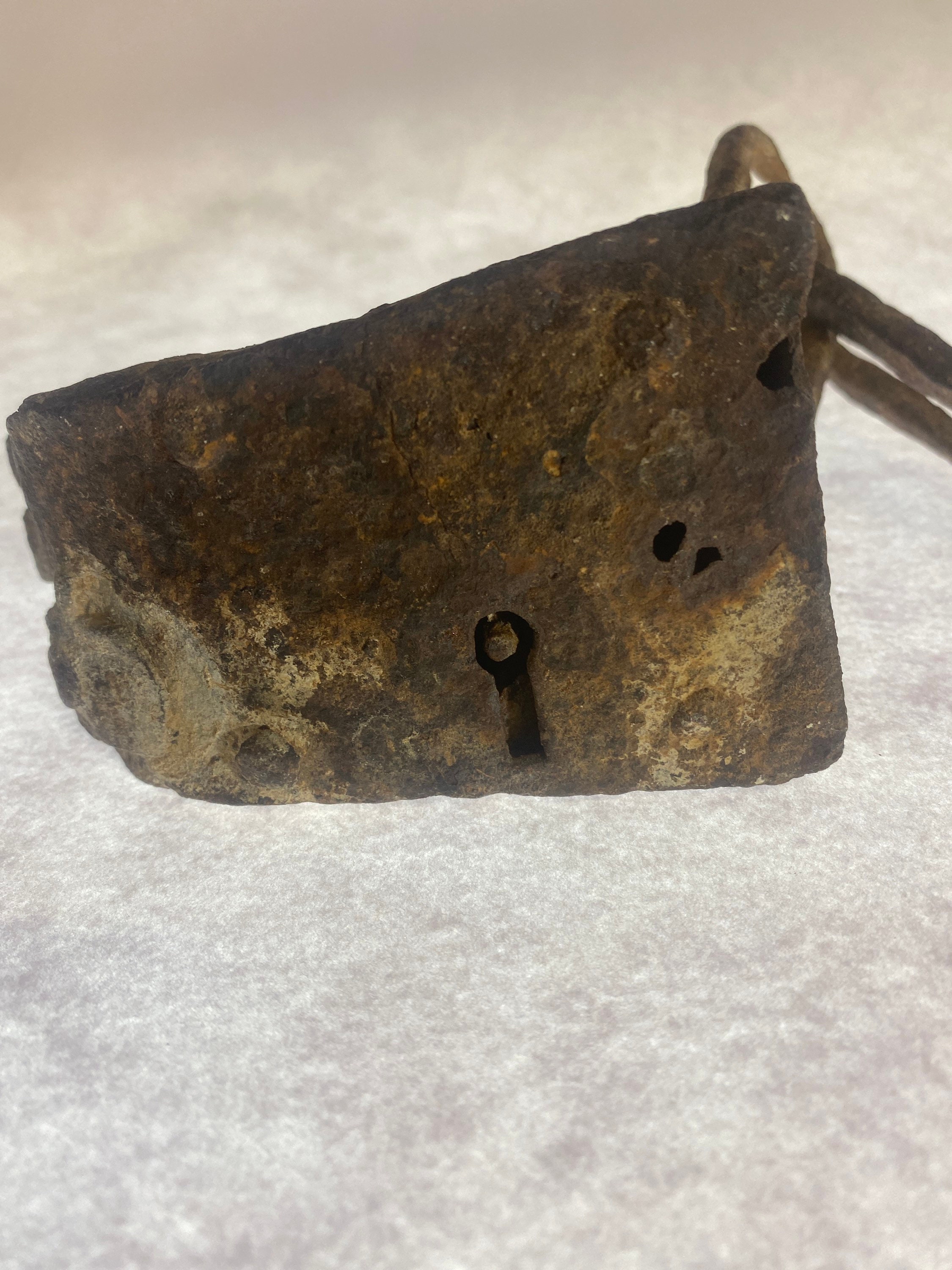 Handcuff or Convict's Foot Shackle in Wrought Iron 19th - Etsy