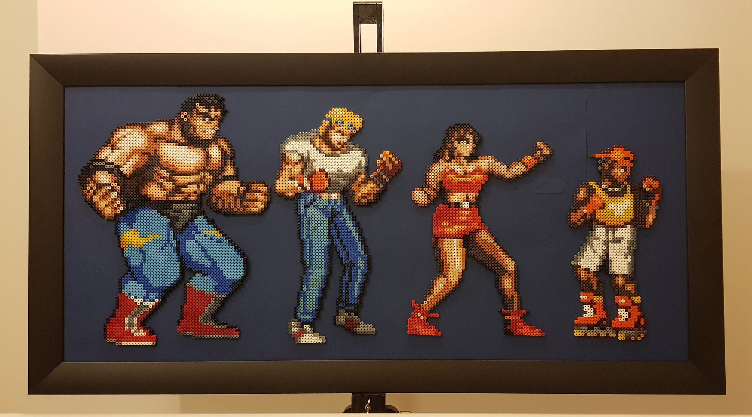 Streets of Rage 2 Sega Mega Drive Genesis Pixel Art Wall | Etsy