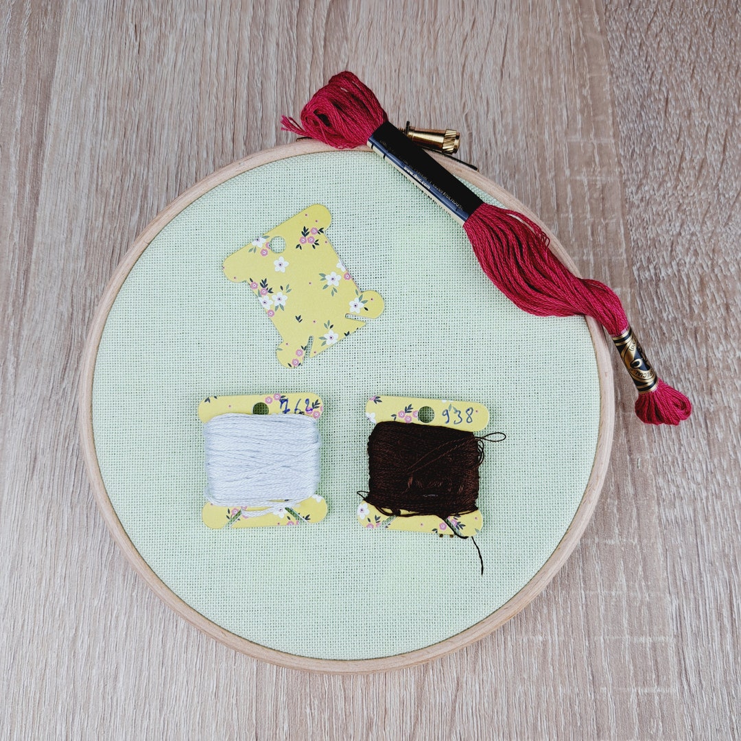 Cardboard Boxes for Embroidery Threads Cross Stitch DMC Thread Storage ...