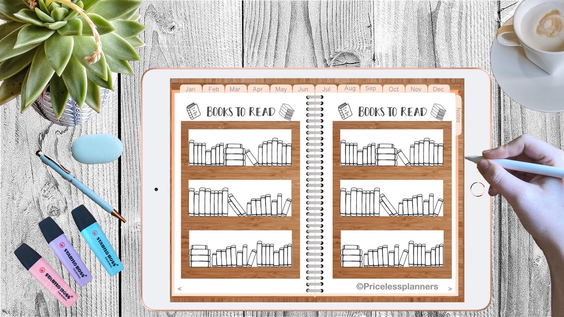 PRINTABLE/DIGITAL Book Tracker Insert - Etsy