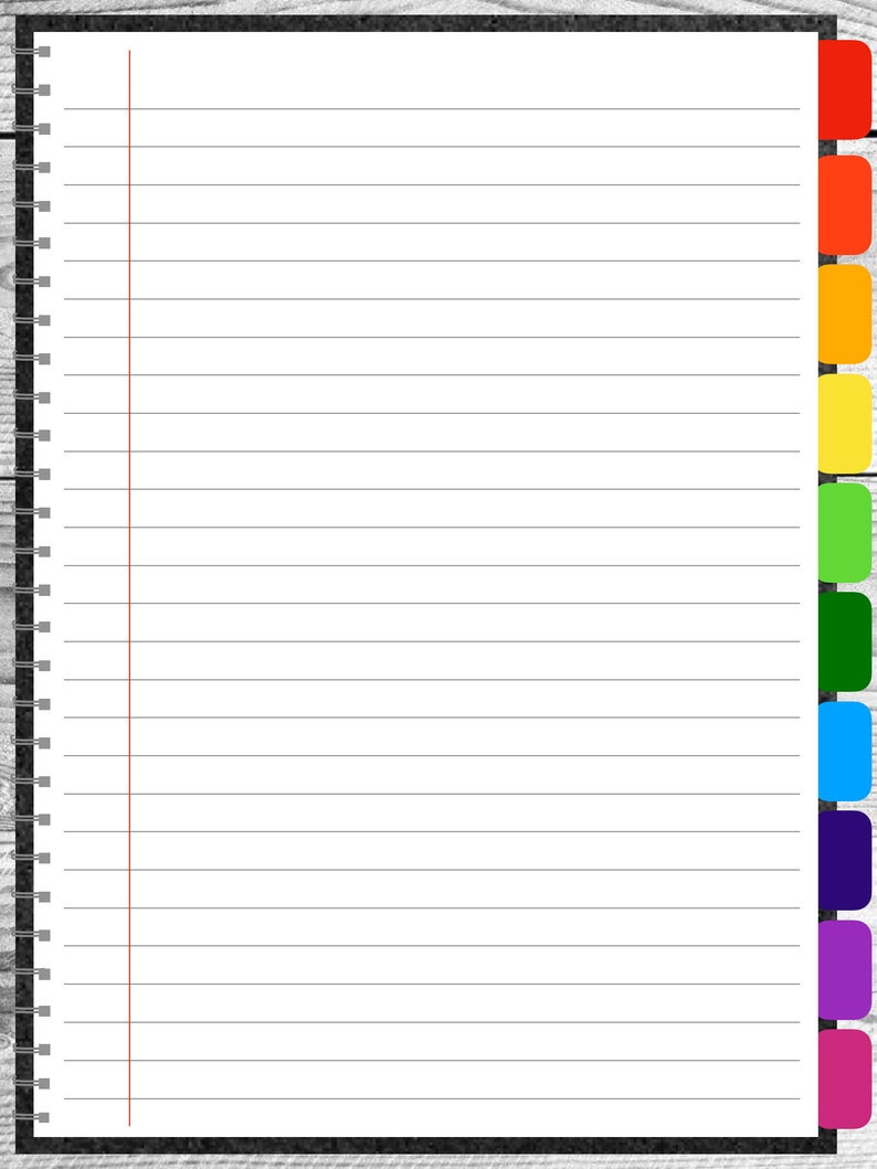 Digital Notebook Unlimited Pages - Etsy