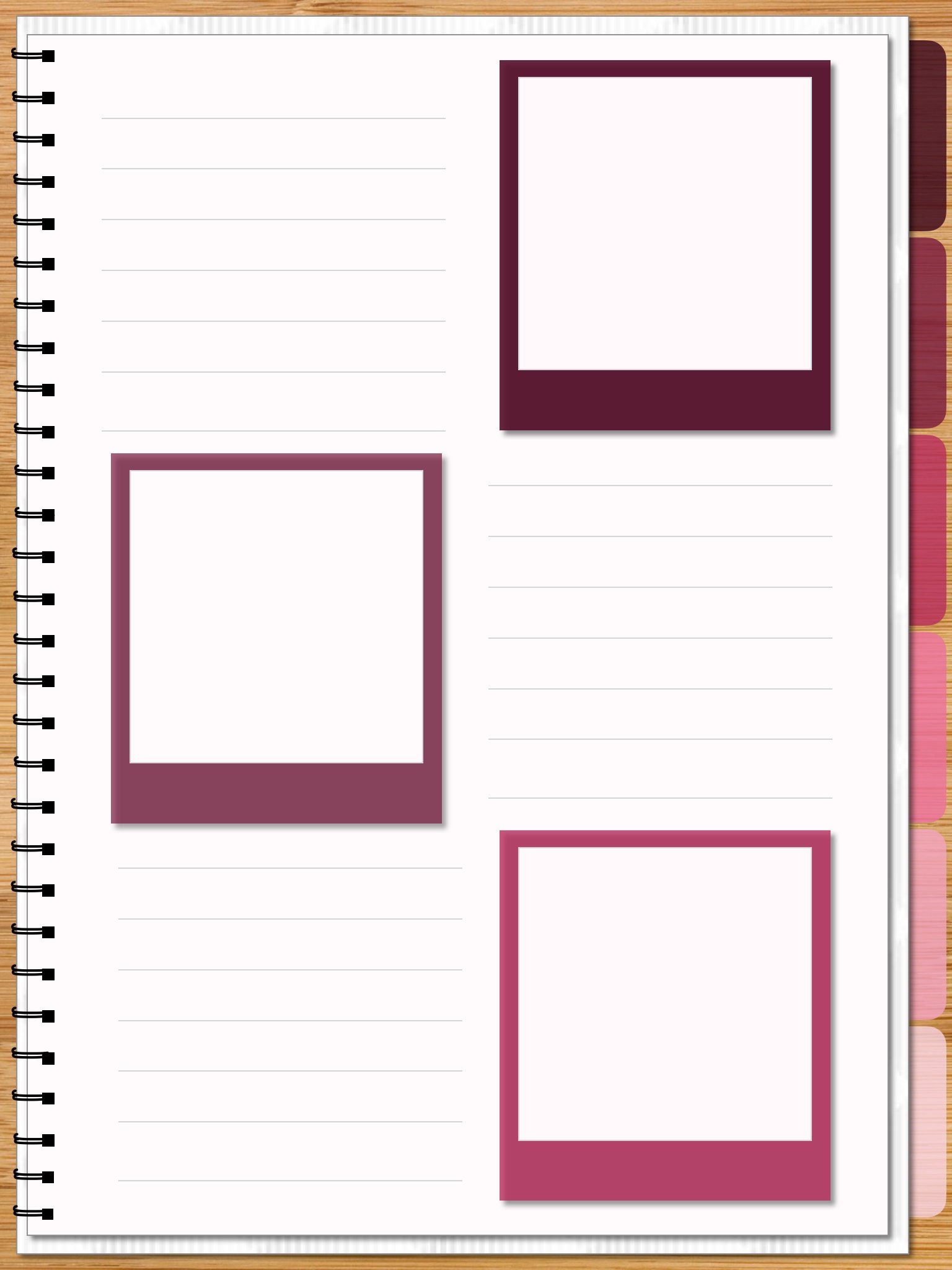 Digital Memory Journal (goodnotes and Notability) - Etsy