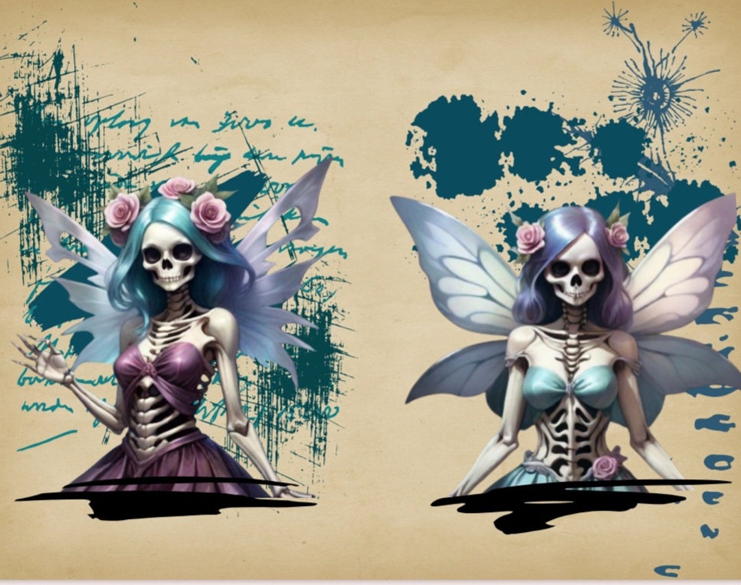 Skeleton Fairies - Etsy
