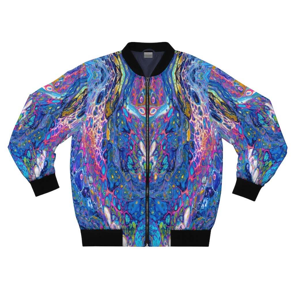 Bomber Jacket, Peace Sign, Hippy Style sold by Emmalee Unsolved | SKU ...