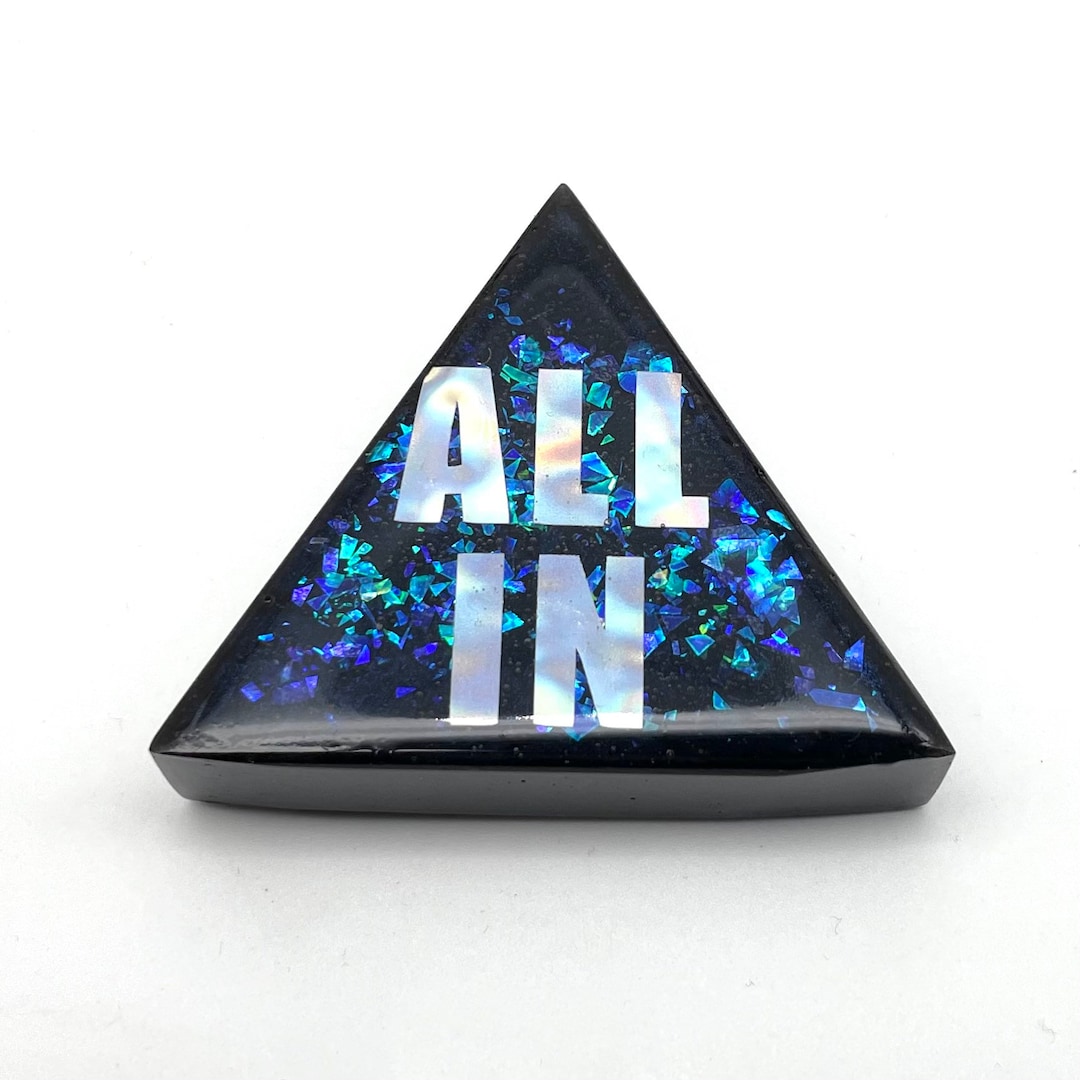 1 X Custom All in Button for Poker Custom Gifts 2 Sided - Etsy