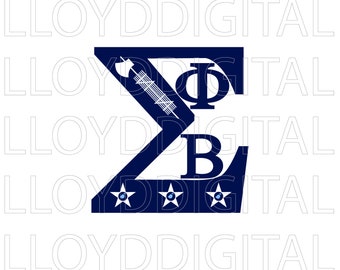 Phi beta sigma svg | Etsy