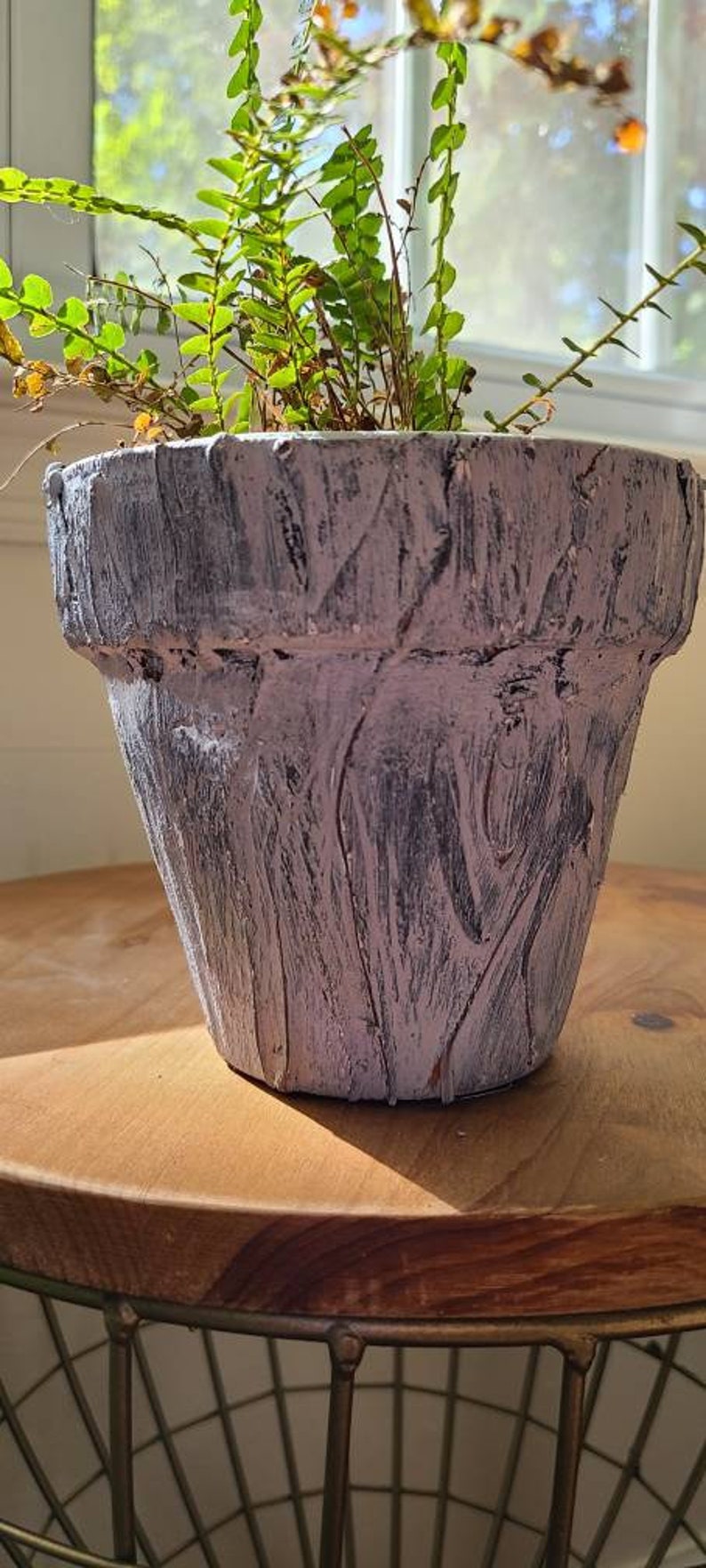 Hand Designed, Earthy Terra Cotta Pot - Etsy