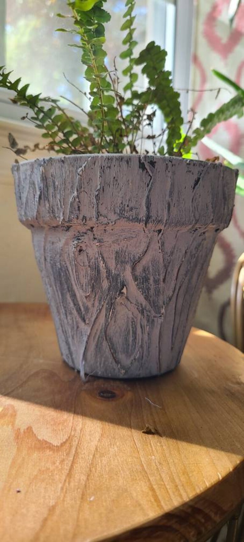 Hand Designed, Earthy Terra Cotta Pot - Etsy