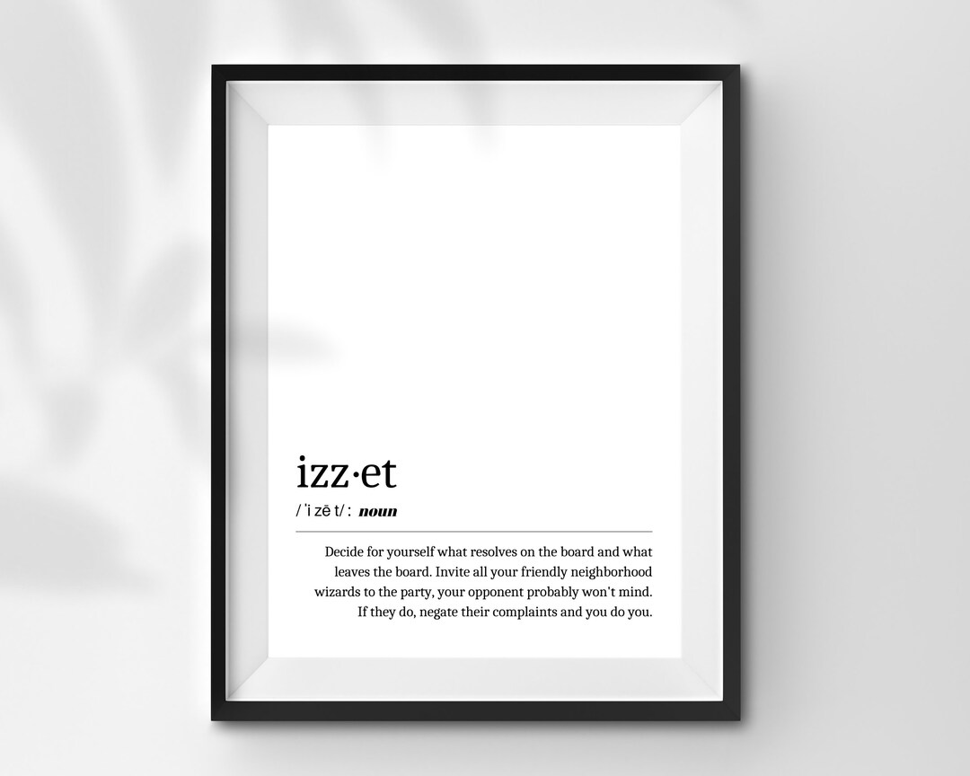 INSTANT DOWNLOAD Magic the Gathering Color Combos Izzet (red/blue ...