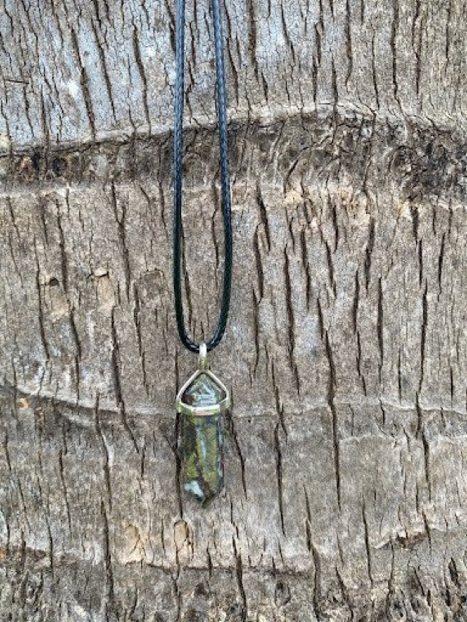 Bullet Shaped Polished Gemstone Adjustable 18 Waxed - Etsy