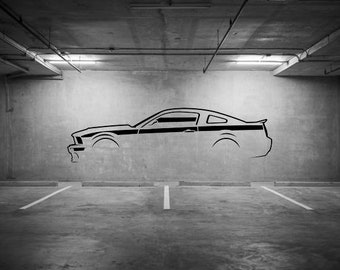 Mustang Decal Silhouette - Etsy