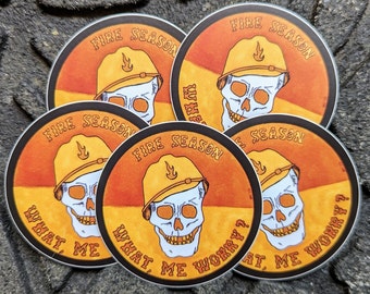 Wildland Fire Stickers, Wildland Firefighter Stickers, Sticker Pack ...