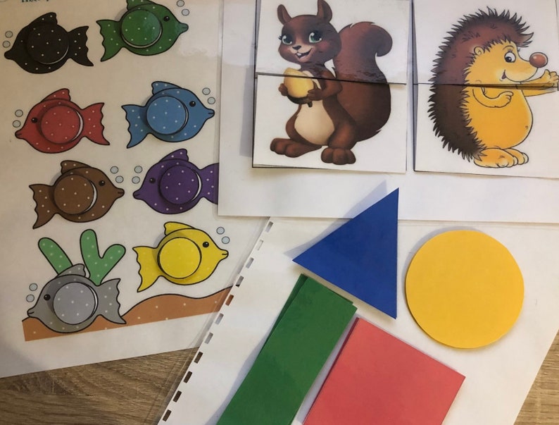 Busy Book 2 3 Year Old. Busy Bag. Learning Kit. Toddler - Etsy