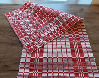 Red Table Topper - Etsy