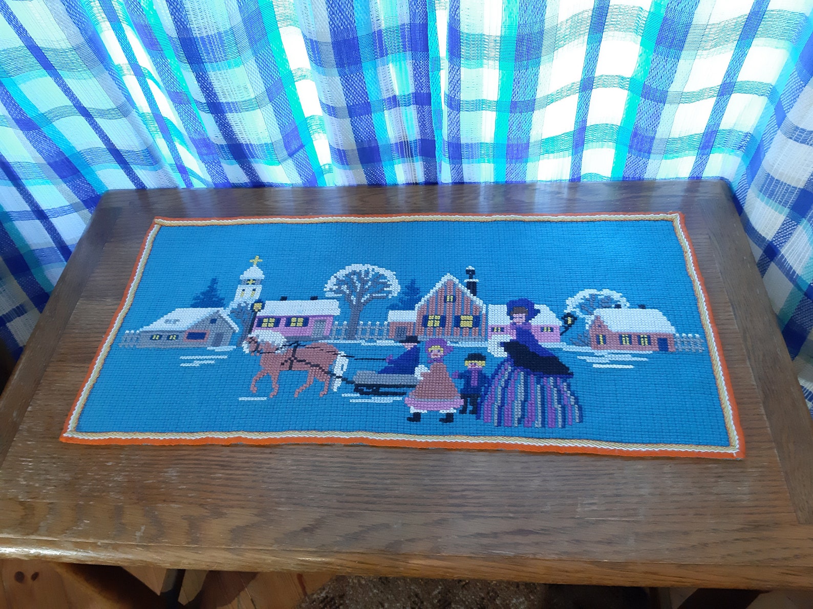 Old Hand embroidery Cross stitch embroidery Scandinavian | Etsy