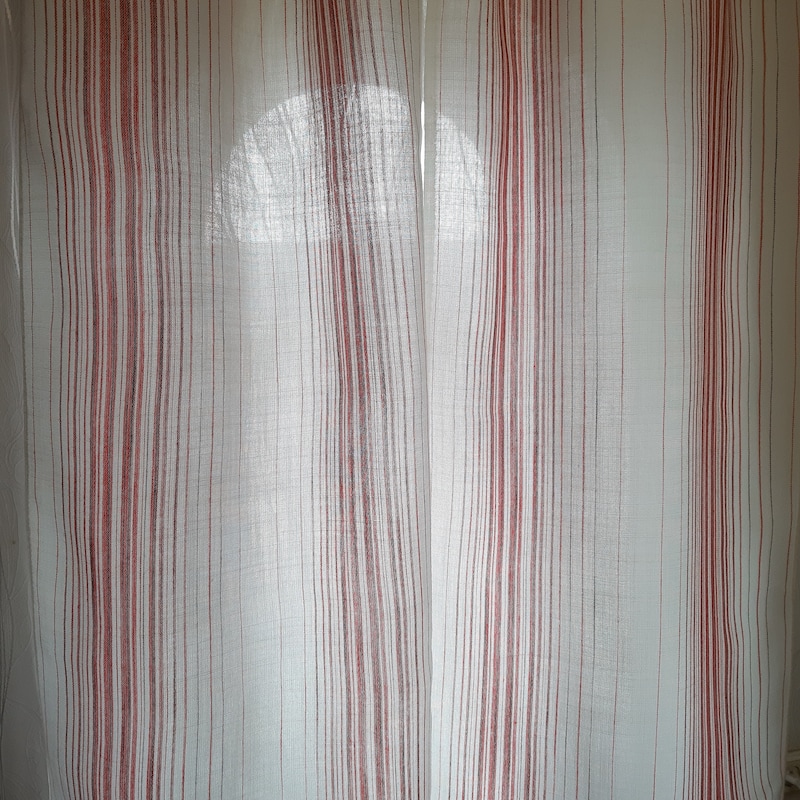 Red Kitchen Curtains - Etsy