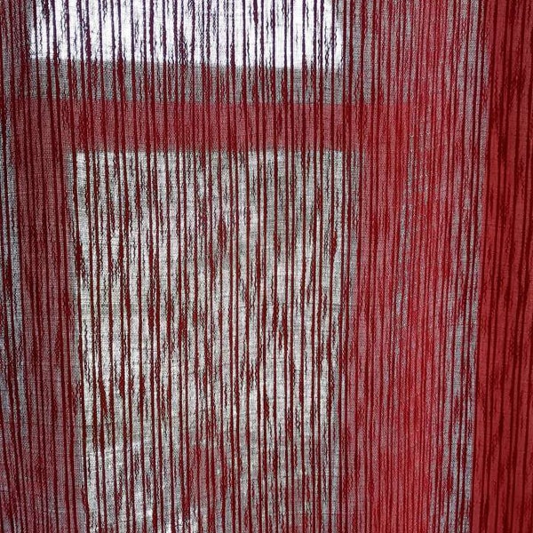 Red Curtains - Etsy