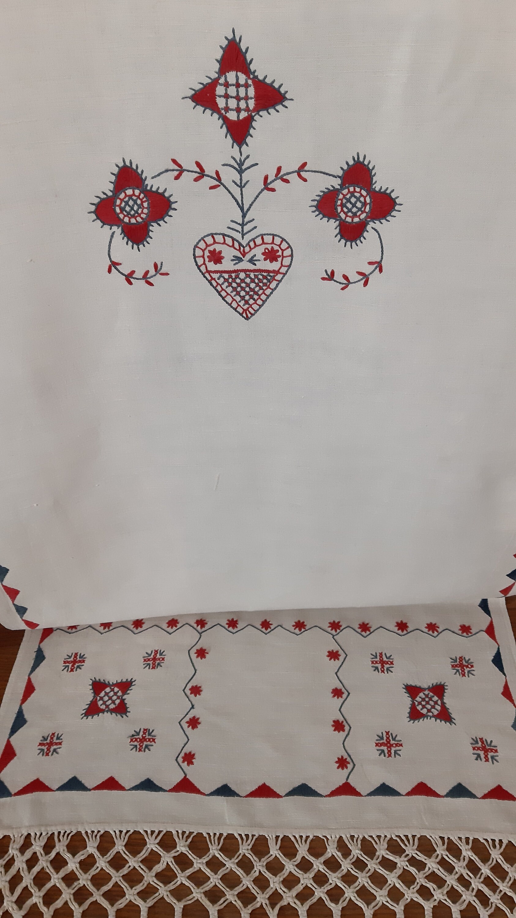 Antique Hand Embroidery Traditional Curtain for Small Window , Wall ...