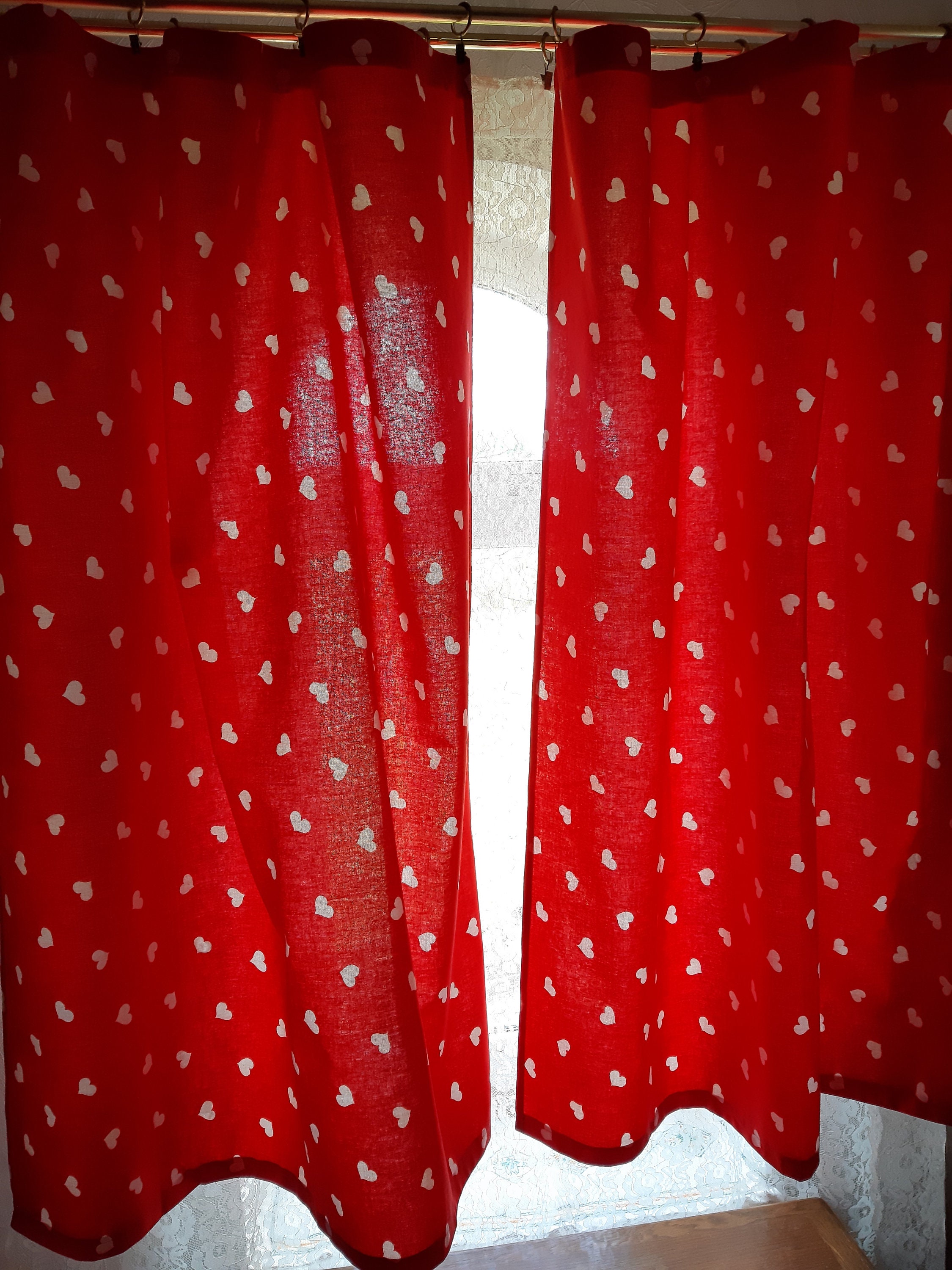 Heart Curtains