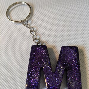 Sparkly One Color Key Chains - Etsy