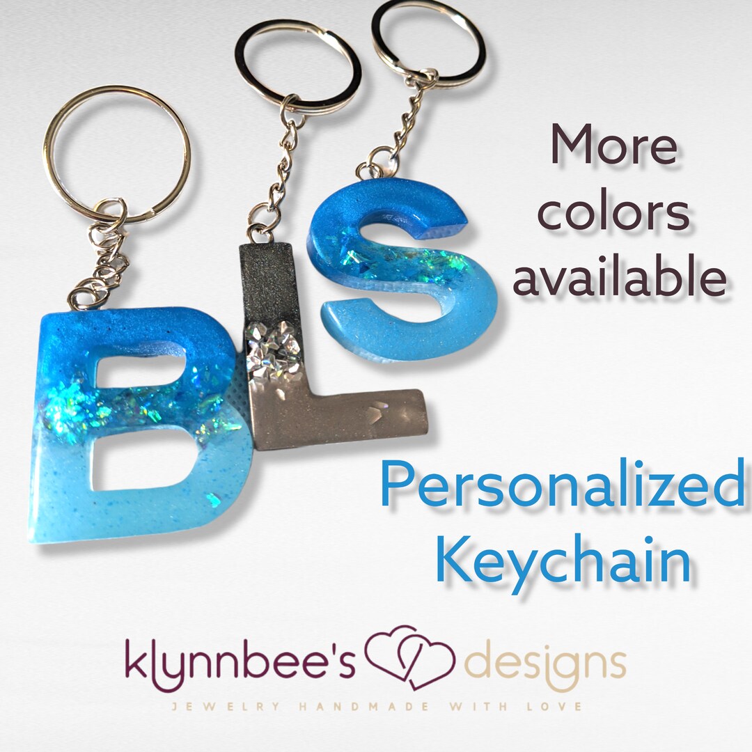 Two Tone Key Chains - Etsy
