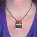 LGBTQ Pride Flag Pendant - Etsy