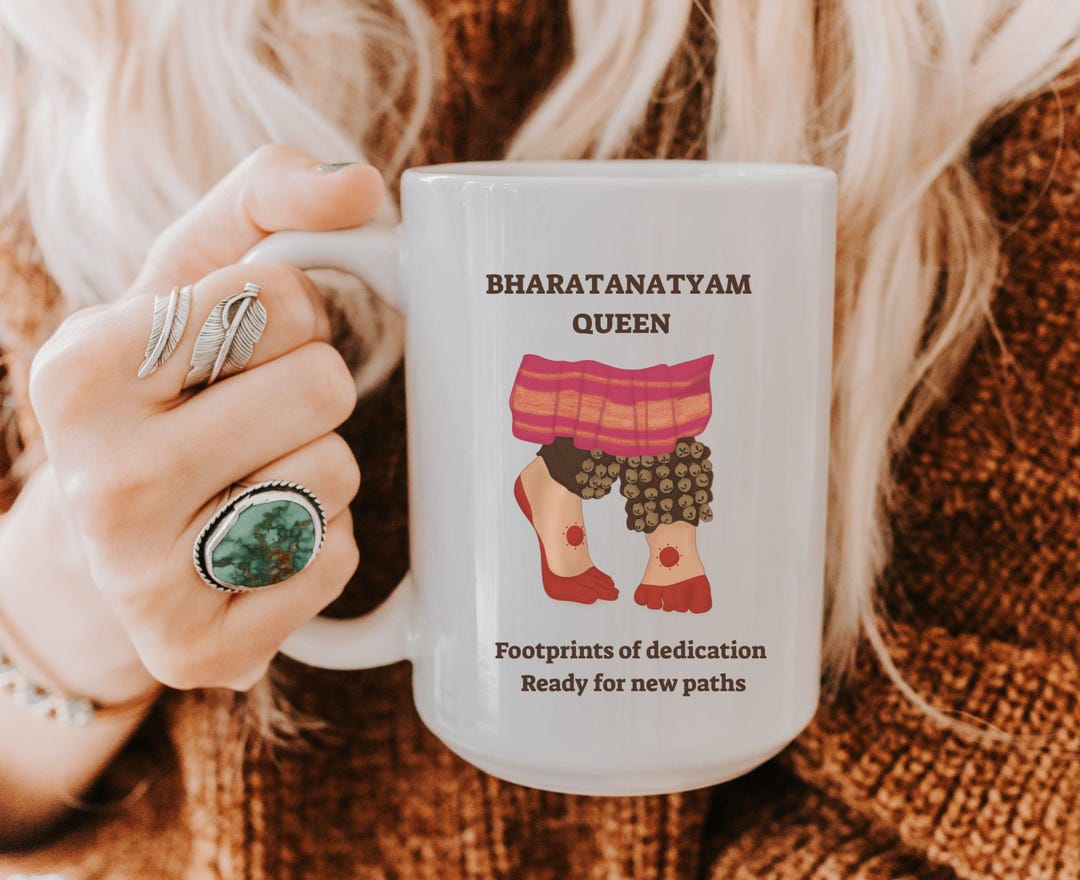 Arangetram Gift, Personalised Bharatanatyam Ceramic Mug, Indian ...