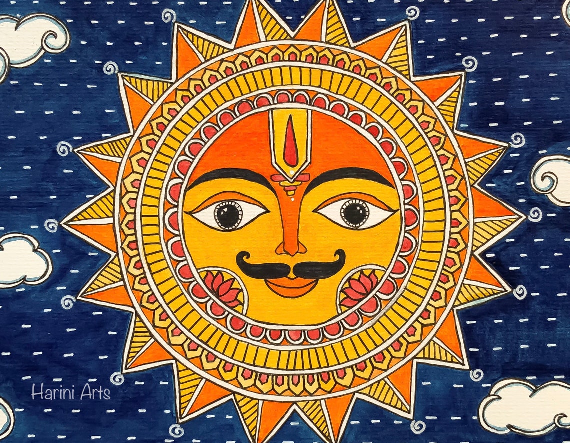 Madhubani Painting Madhubani Art Indian Painting Indian Decor Madhubani ...