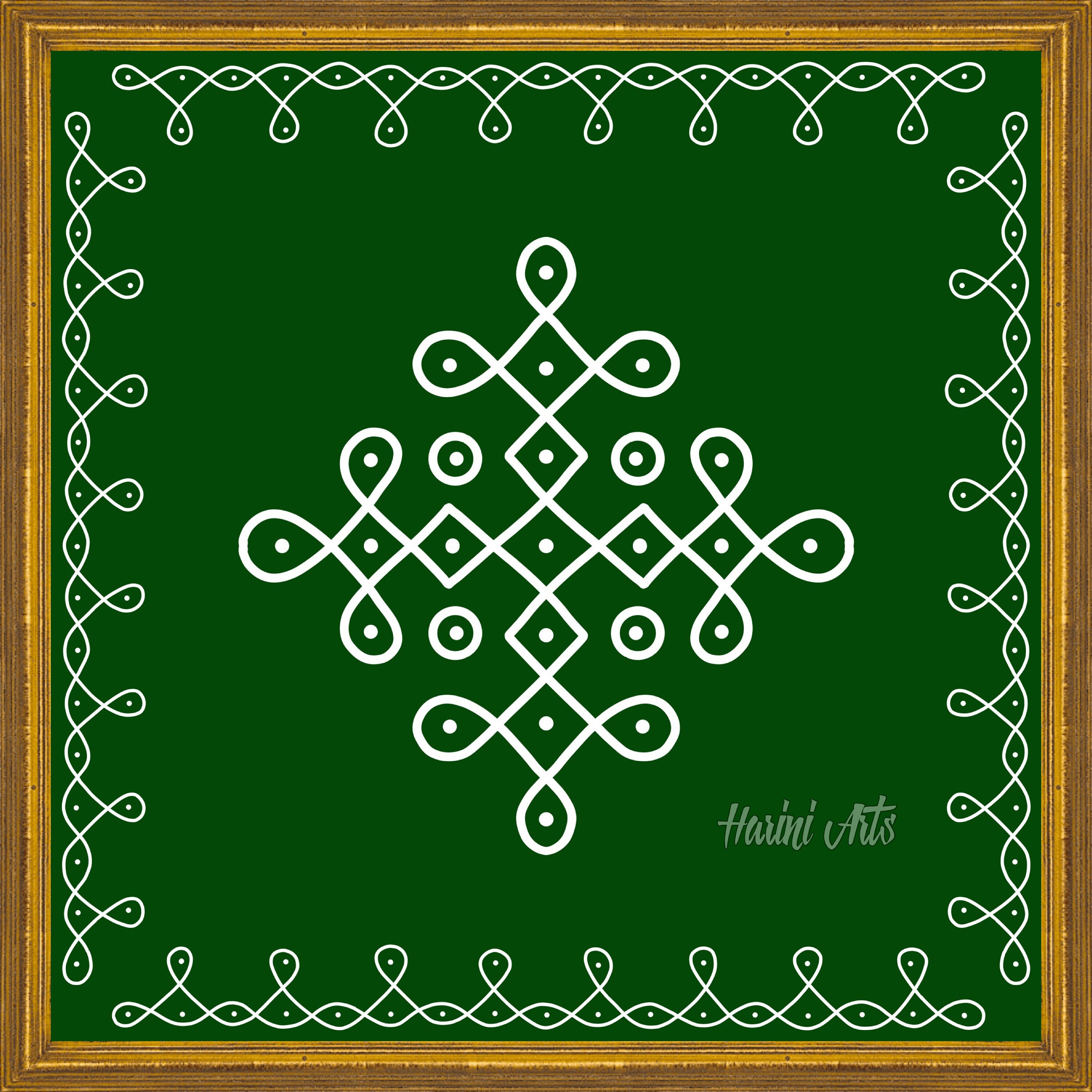 Kolam Set of 3 DIGITAL DOWNLAD // Pooja Room Decor // Housewarming ...