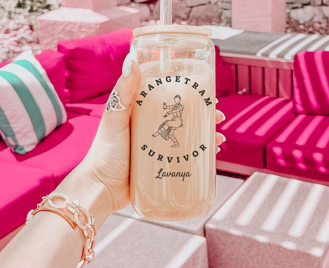 Arangetram Gift, Bharatanatyam Personalized Sipper Glass, Indian ...