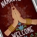 Namaste Wall Decor || Namaste Sign || Indian Entrance Decor || Namaste ...