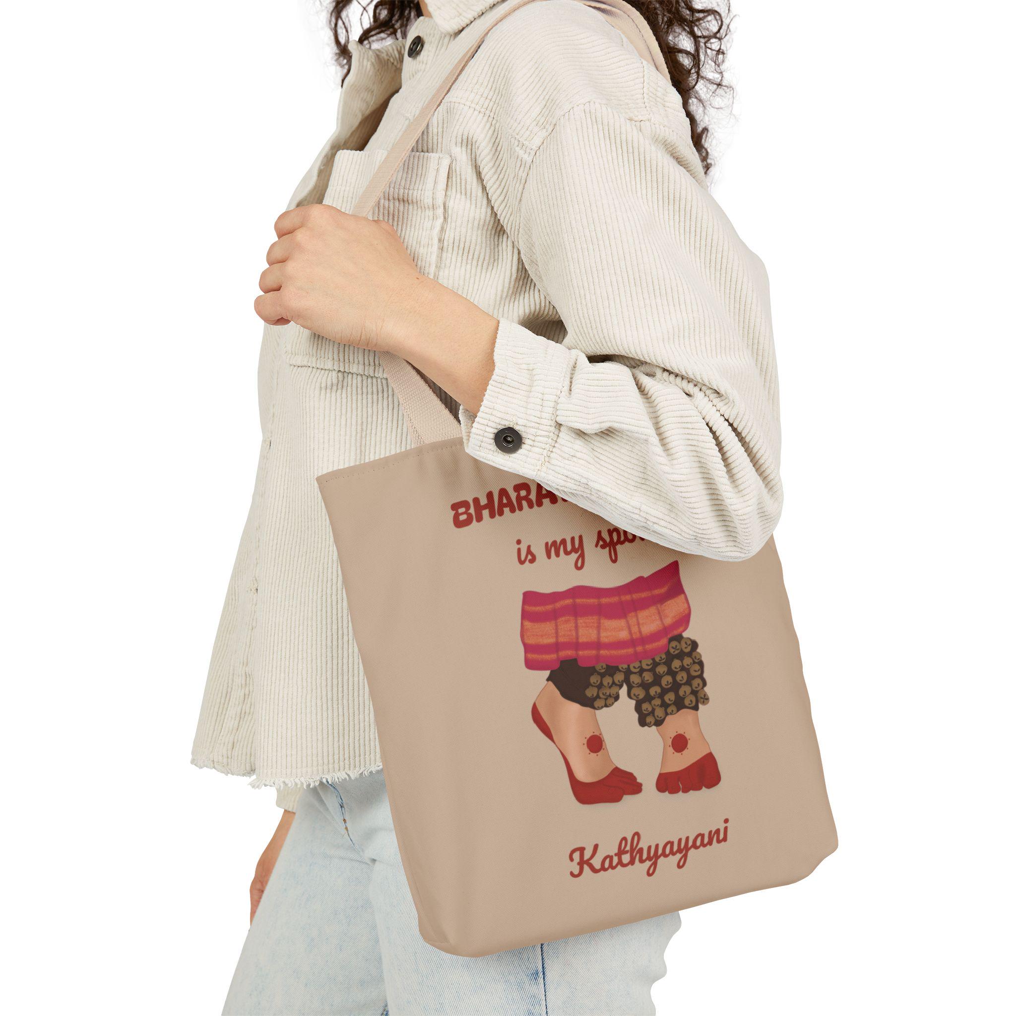 Arangetram Gift, Personalised Bharatanatyam Dance Tote Bag, Gunghroo ...